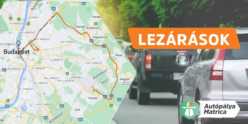 Ideiglenes forgalomkorlátozás Budapesten és az autópályákon